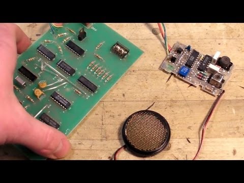 (#0128) Polaroid Ultrasonic Ranging System Designer's Kit - YouTube