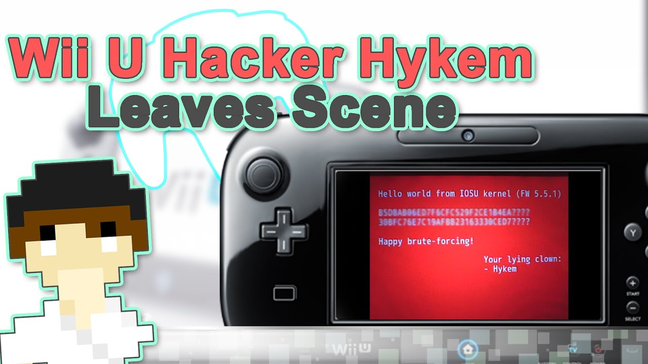 Well Known Wii U Hacker Hykem Forced to Leave Scene | #PixelNews - YouTube
