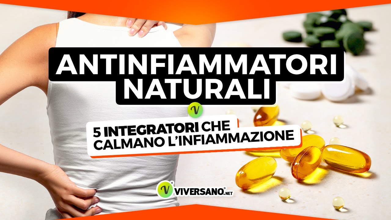 5 potenti ANTINFIAMMATORI naturali che funzionano || ViverSano.net ...