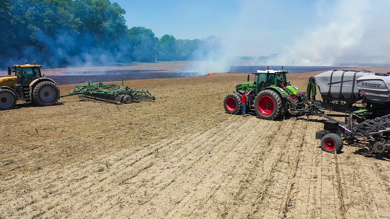 The Farm is on FIRE! - YouTube