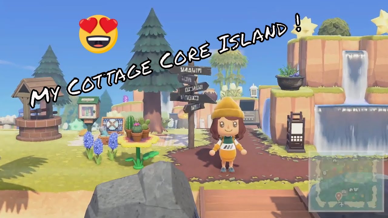 My 5 Star Cottage Core Island Tour | Animal Crossing: New Horizons ...