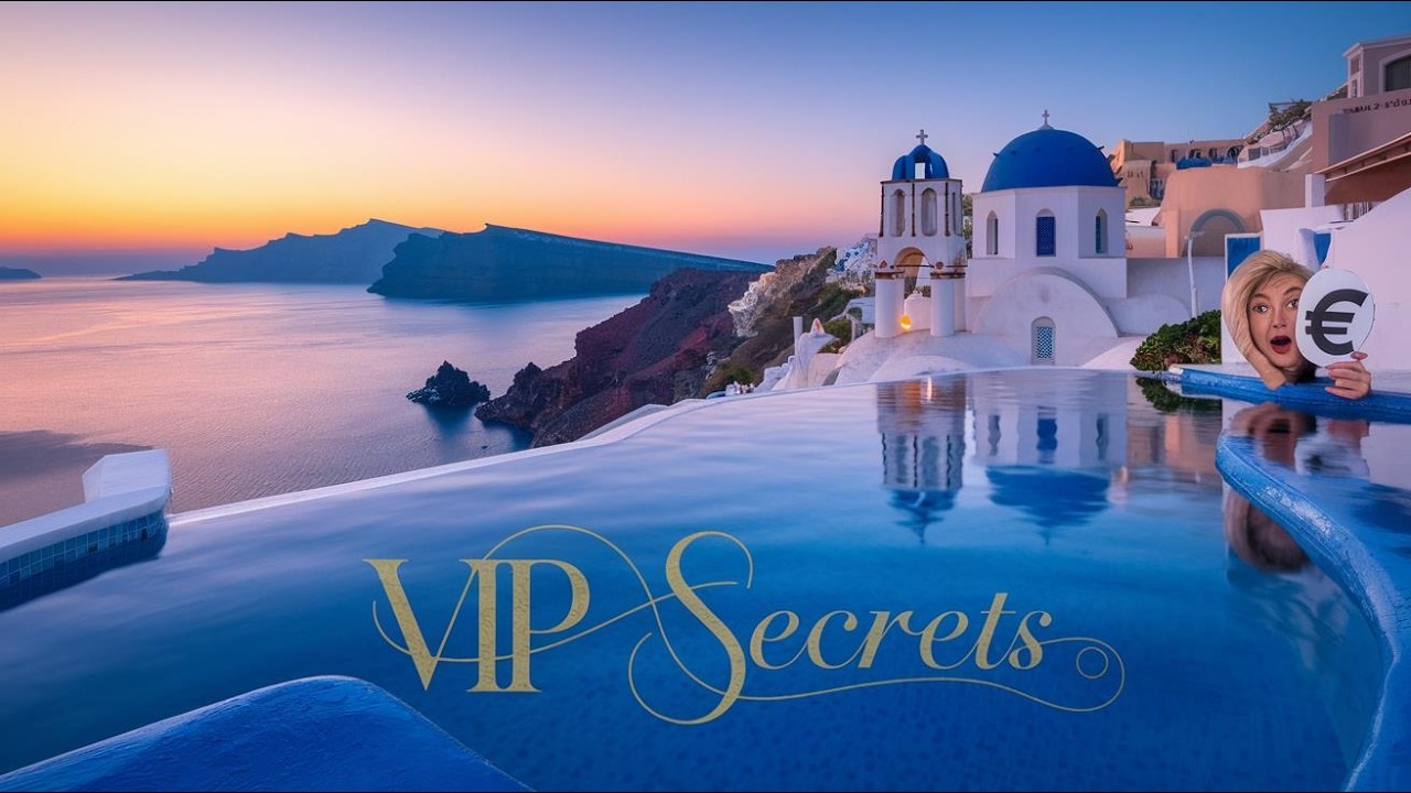 Santorini's VIP Secrets: Greece's Ultimate Hotels - YouTube