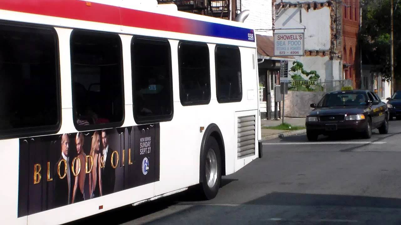 SEPTA BUS: NEW FLYER D40LF 5596 ON ROUTE: 117 - YouTube