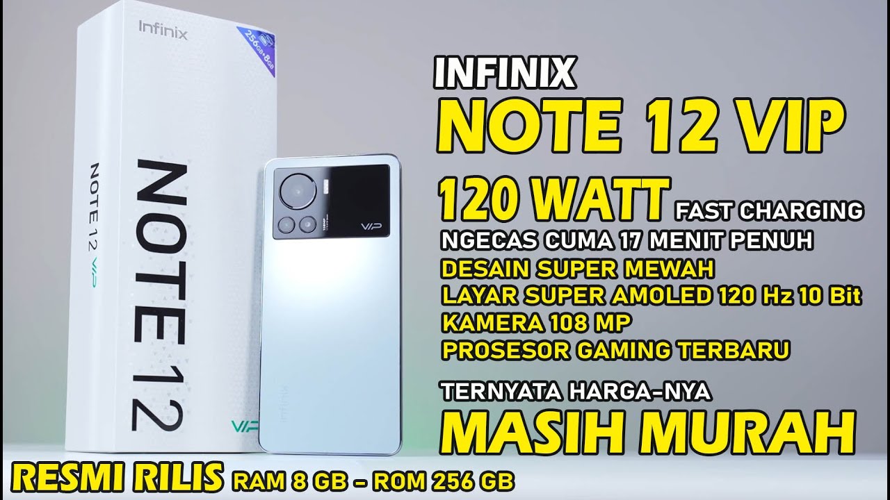 INFINIX NOTE 12 VIP Indonesia | Benar-benar LUAR BIASA !! Xiaomi Harus ...