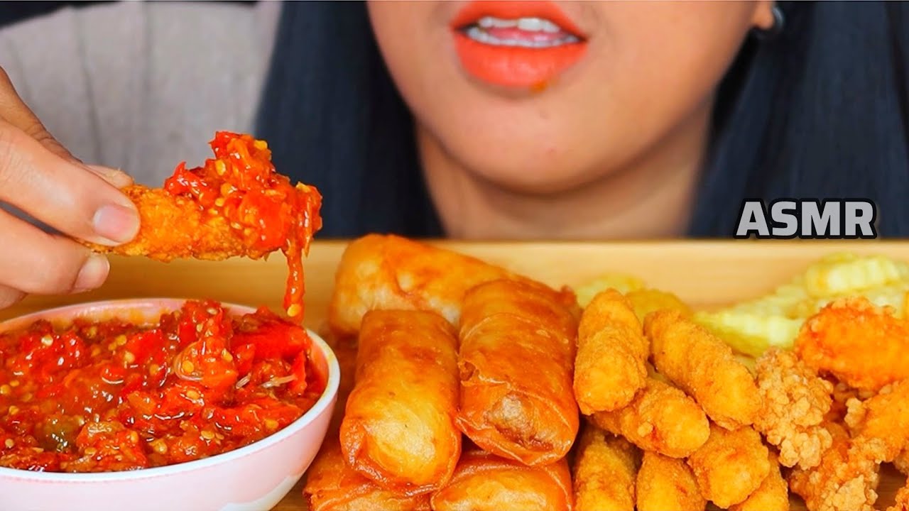 ASMR GORENGAN ||MUKBANG INDONESIA #ASMR #asmrsounds #eatingsounds # ...
