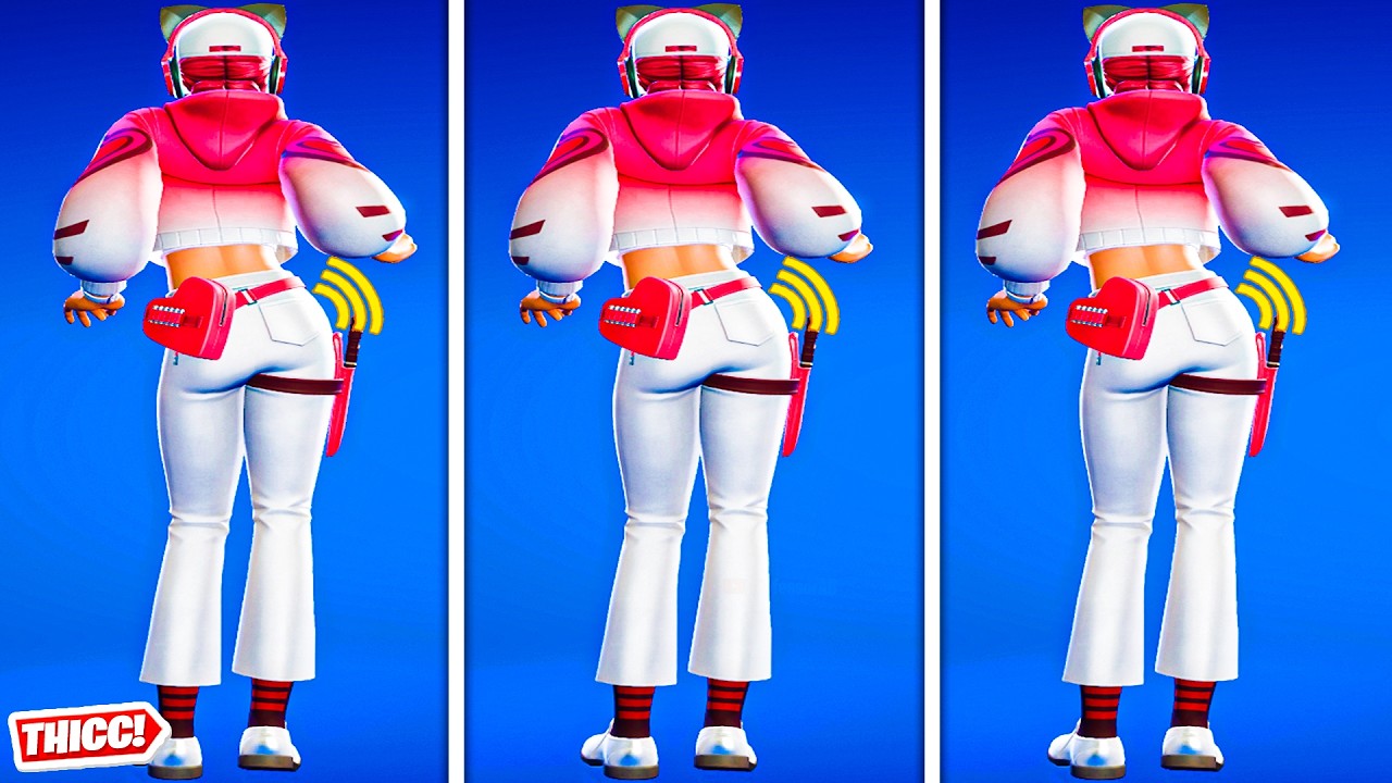 Fortnite Akari Skin Party Hips 1 Hour Version! Thicc 🍑😘 New Hot ...