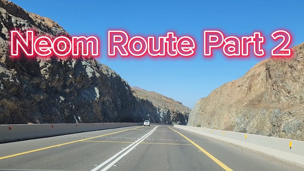 How to approach NEOM by Road | Tabuk to Sharma Road Trip | Amazing ...