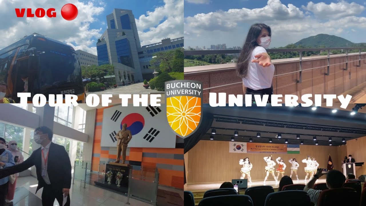 [VLOG] Bucheon University Tour in Korea [25.07.22] - YouTube