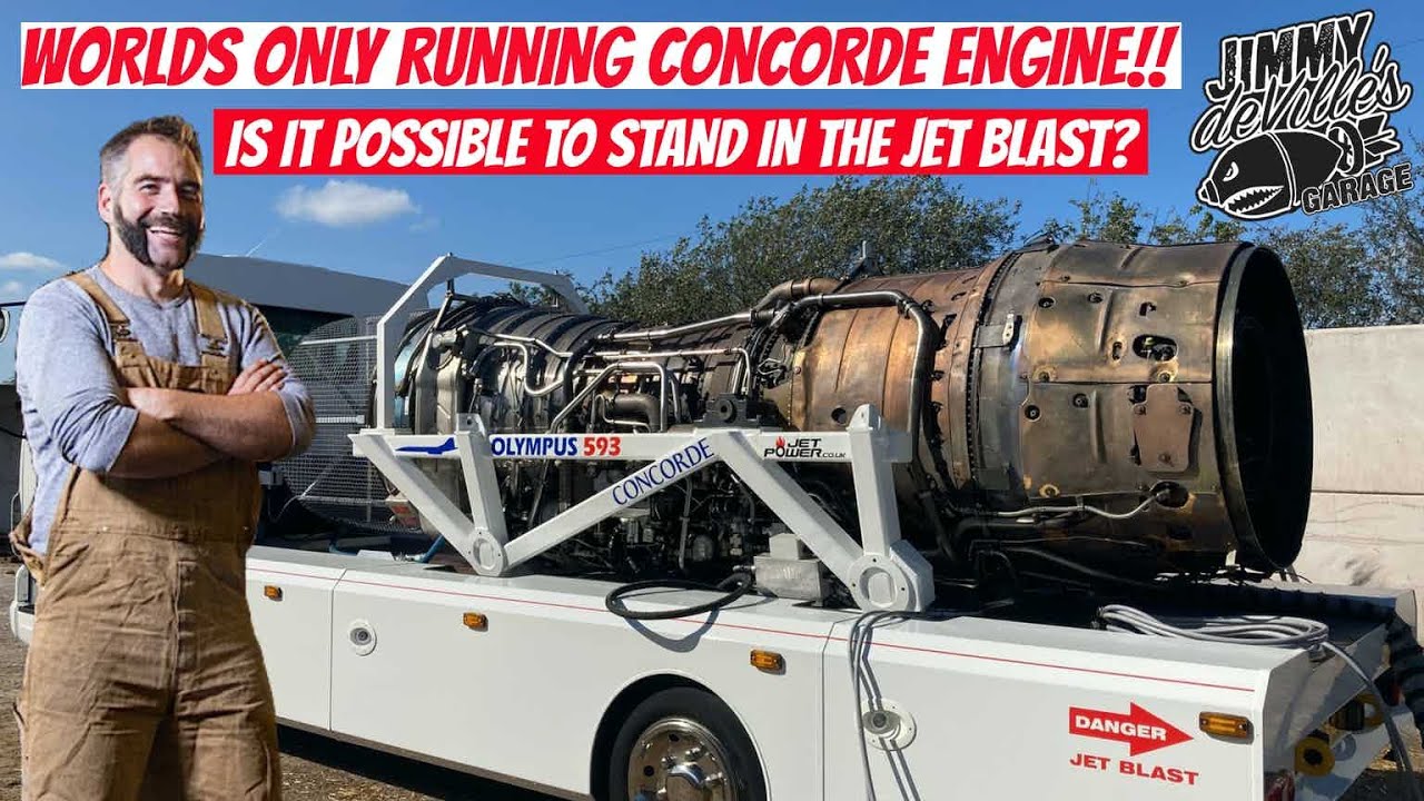 Concorde Jet Engine
