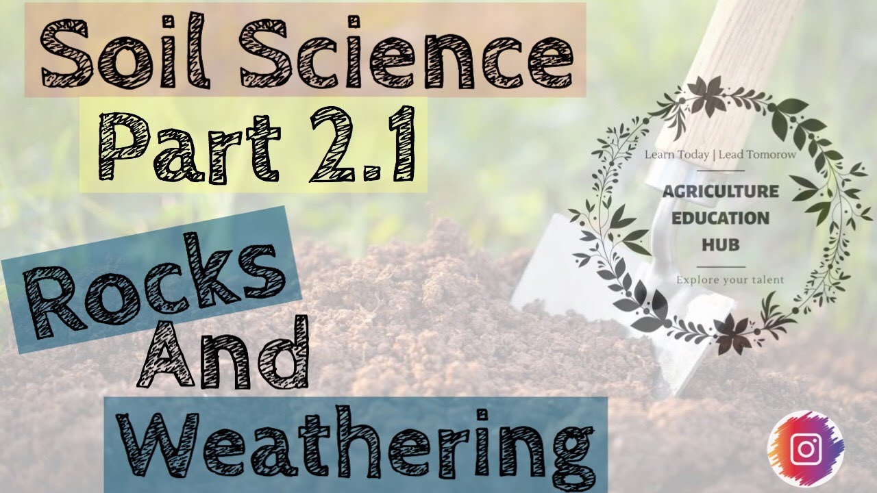 classification of rocks / Soil Science part 2.1 - YouTube