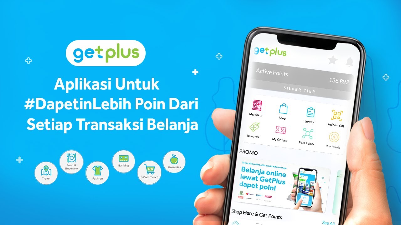 Belanja Apa Aja, #DapetinLebih Poin di Aplikasi GetPlus - YouTube