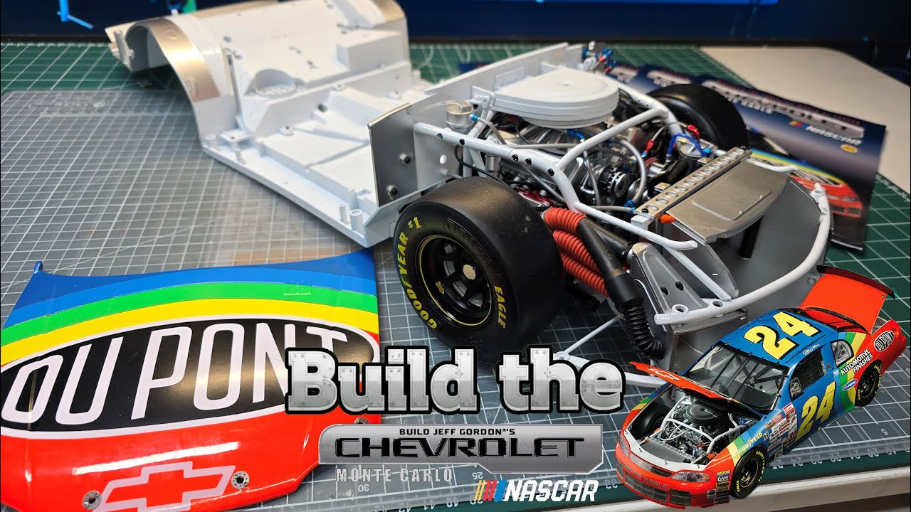 Build Jeff Gordon's Chevrolet Monte Carlo NASCAR 1:8 Scale - Pack 9 ...