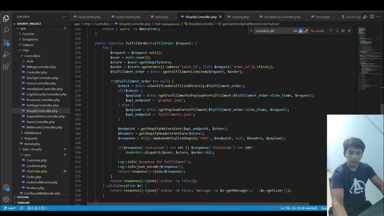 Laravel Shopify Fulfill Orders With Graphql Api Youtube