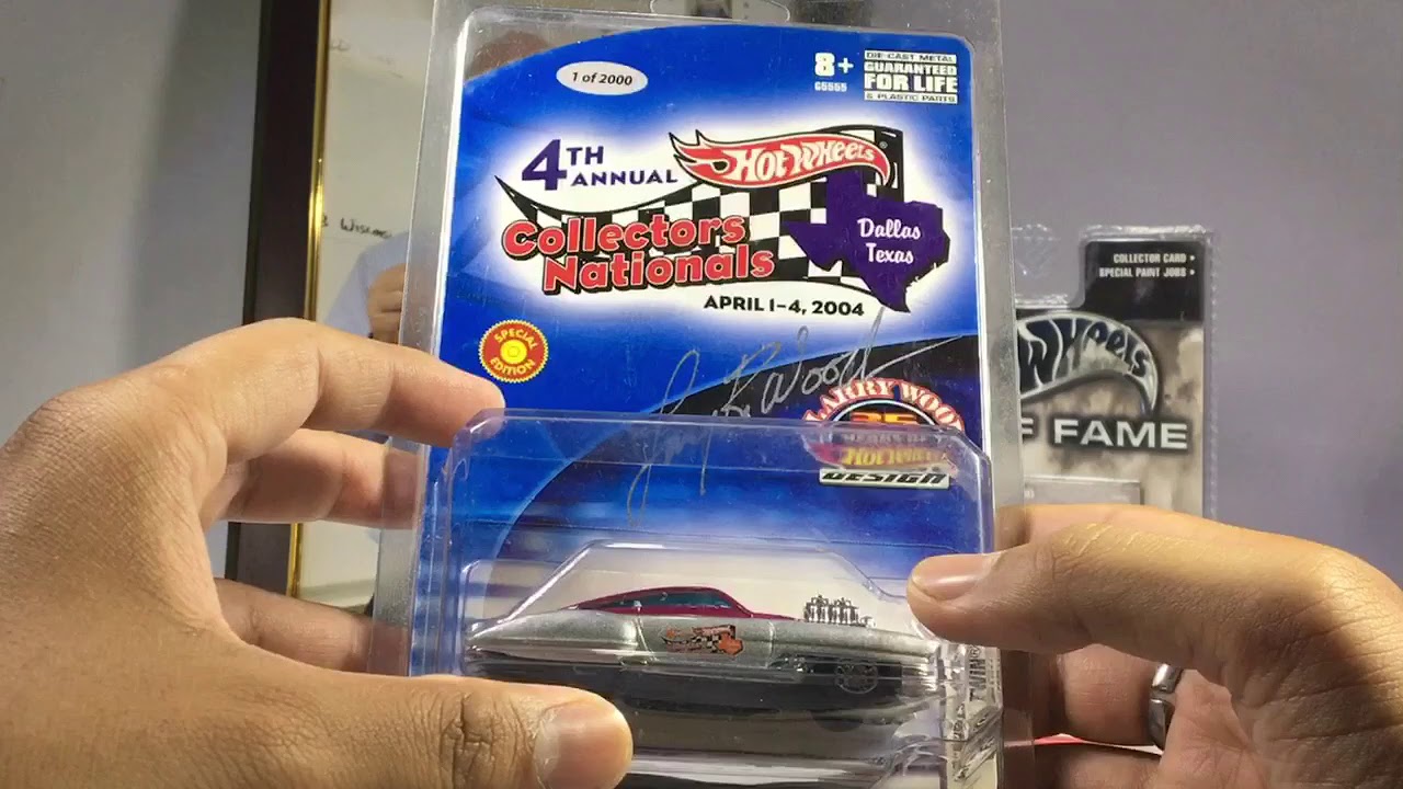 Hotwheels Autographed by Larry Wood | Larry Wood Personal Collection ...