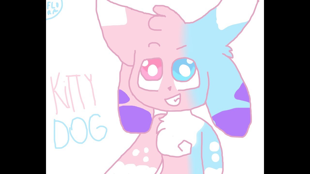 {Speedpaint FUSION} Fluffen x Puppers(KittyDog) - YouTube