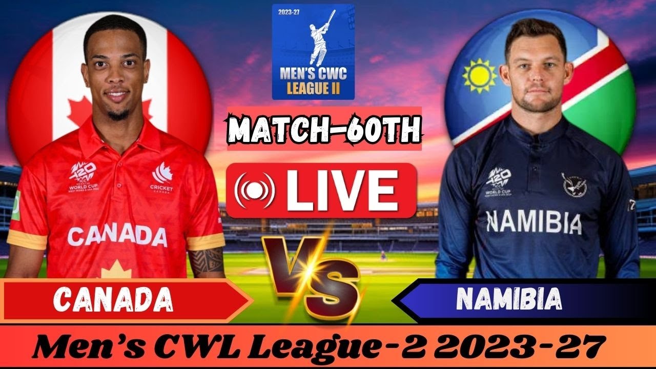 Canada vs Namibia Live Cricket Match | CAN vs NAM Live Score ...