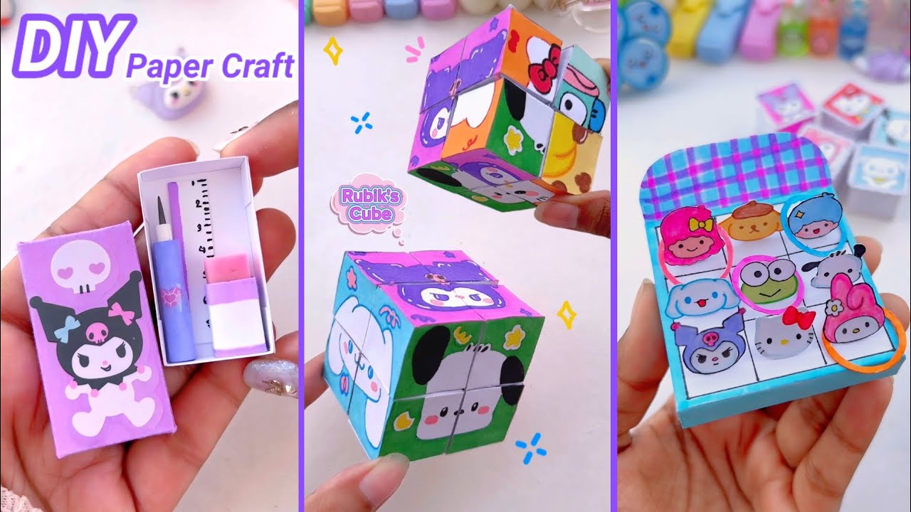 Easy Craft Ideas / DIY Miniature Crafts Idea / mini craft / school ...