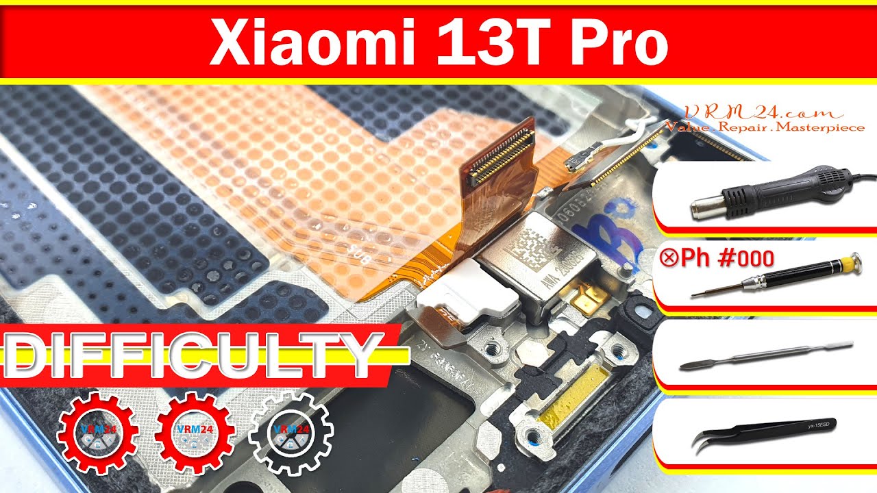 Xiaomi 13T Pro 23078PND5G Teardown Take apart in Detail - YouTube