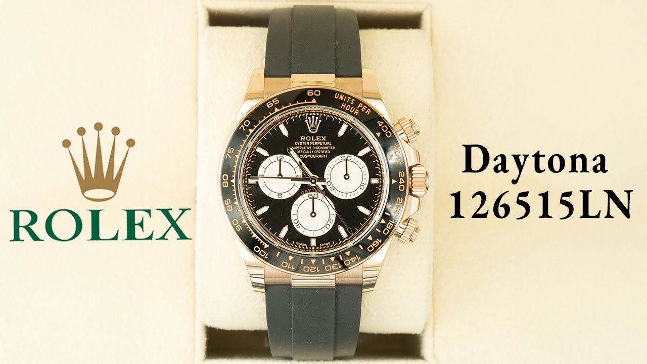 Rolex Daytona 126515LN Oysterflex Champagne Dial 2023 | Imperial Time ...