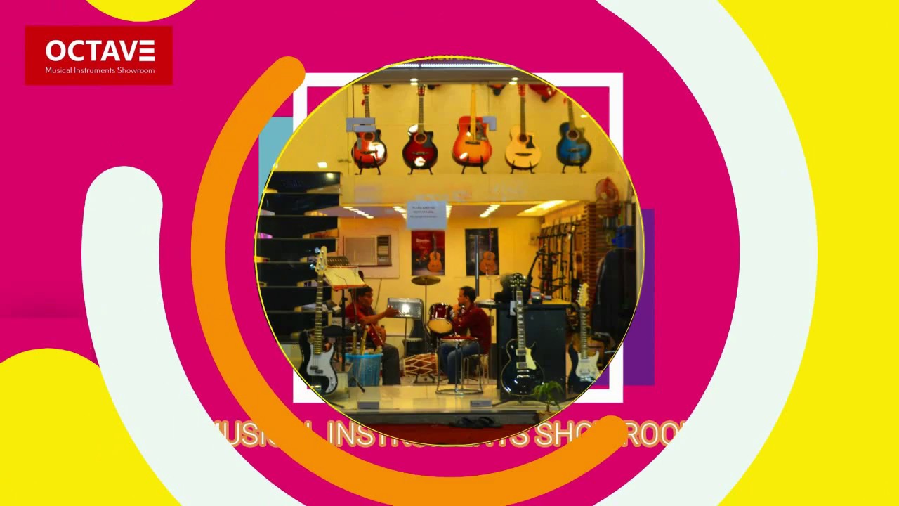 OCTAVE Musical Instruments Showroom | Prayagraj | - YouTube
