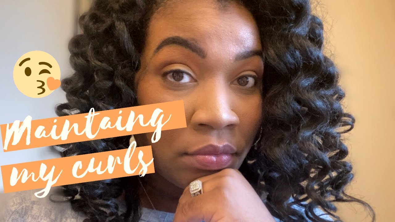 Cold Wave Rods on Long Natural Hair| Lotta Body Wrap Me Mousse| Day 5 ...