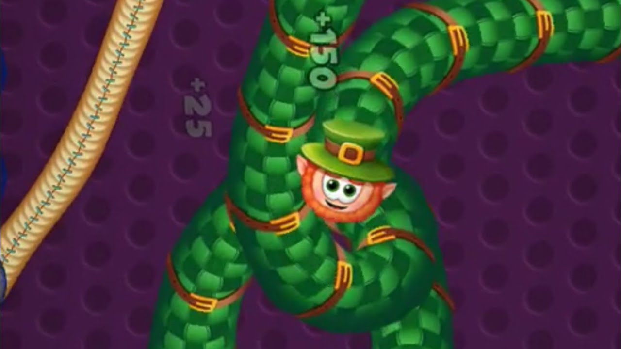 Worms Zone Giant Patrick Snakeio / Worms Zone Top Rank - YouTube