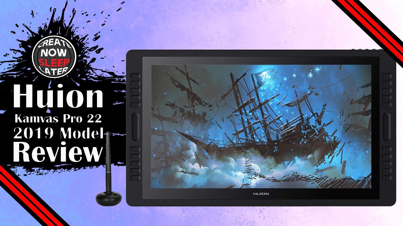 Huion Kamvas Pro 22 Review Refreshed Model! - YouTube