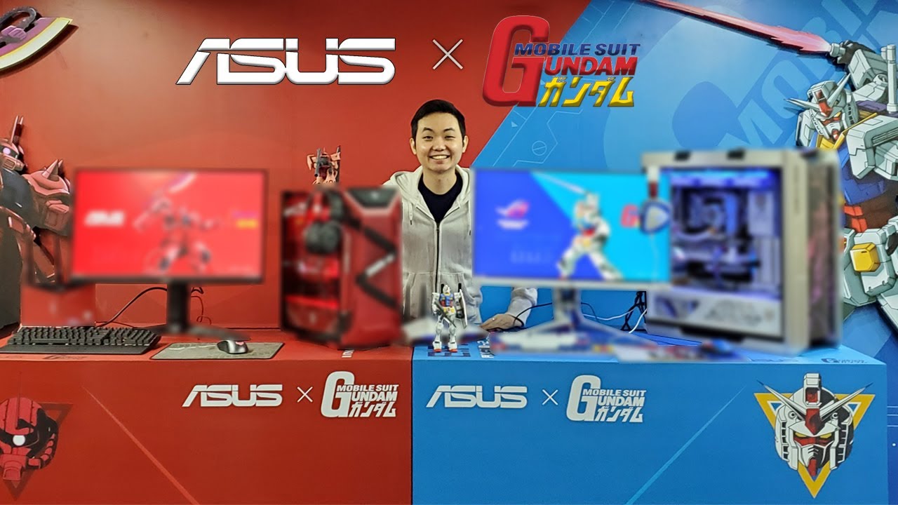 Asus PH and Gundam Collab Collection First Look / Sneak Peak - YouTube