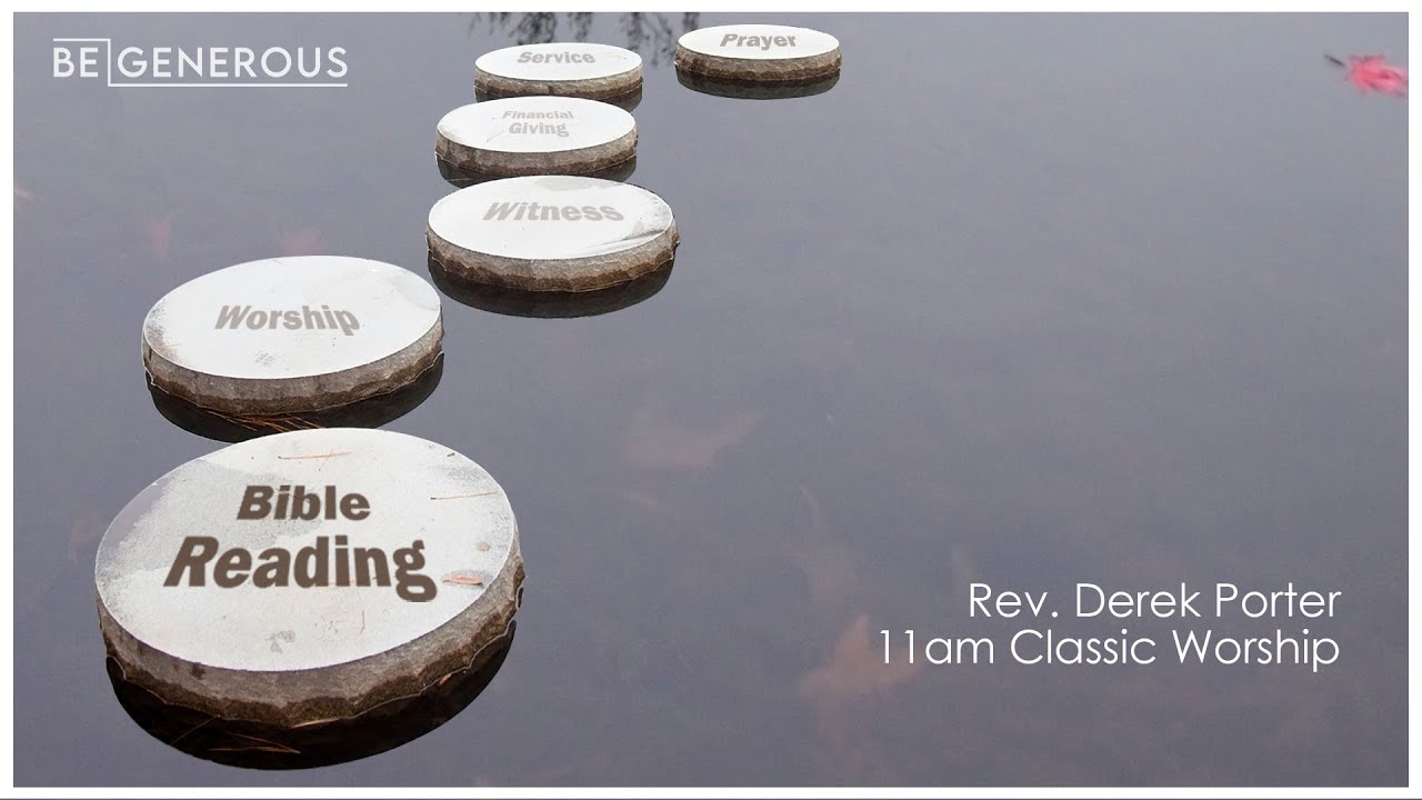 Committed to Christ: Six Steps to a Generous Life - Bible Reading - YouTube