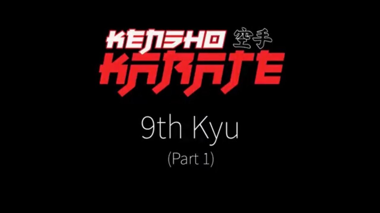 Orange Belt Syllabus - 9th Kyu (Part 1) - Daisie Winter - YouTube