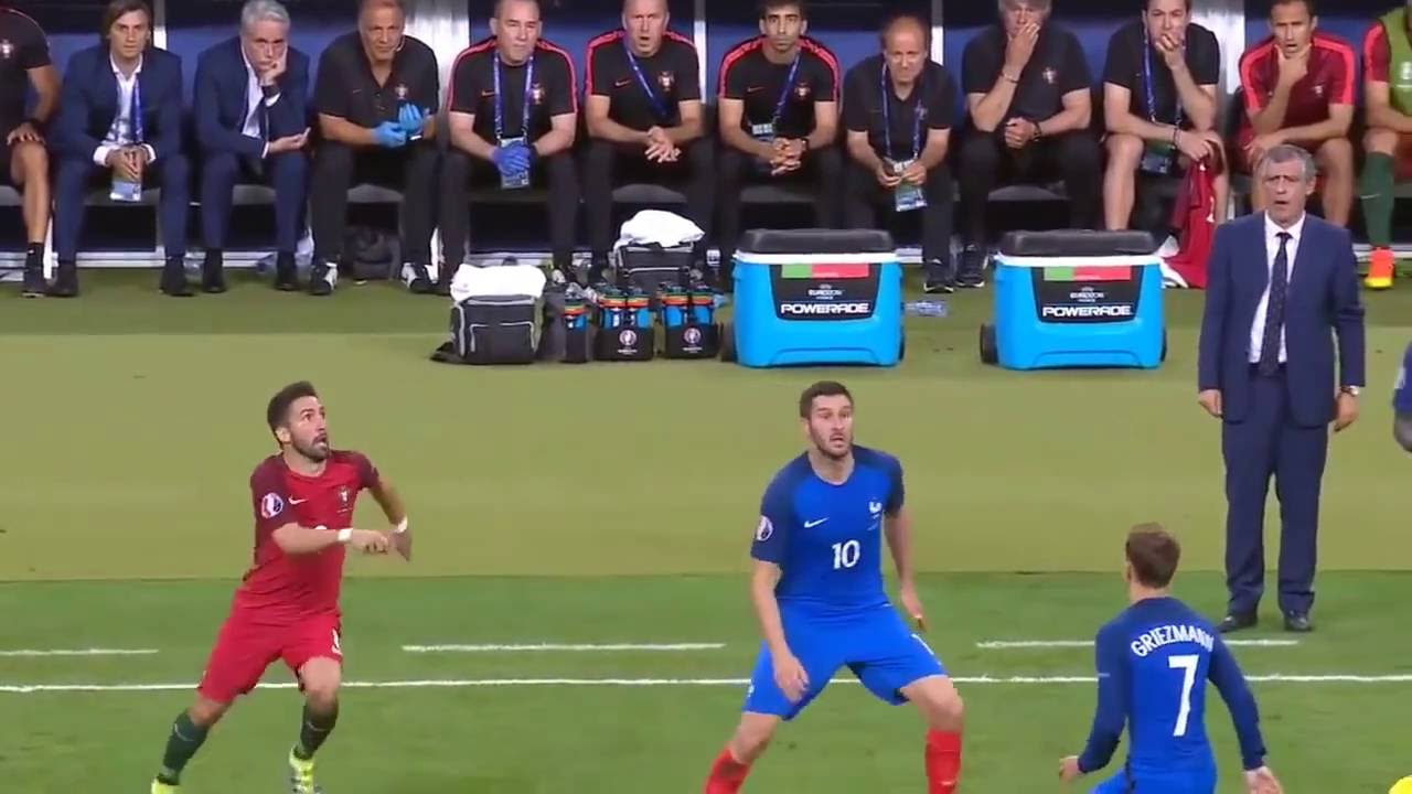 Euro 16 Final Portugal Éder Goal Slow Motion, Chariots of Fire & Fan ...
