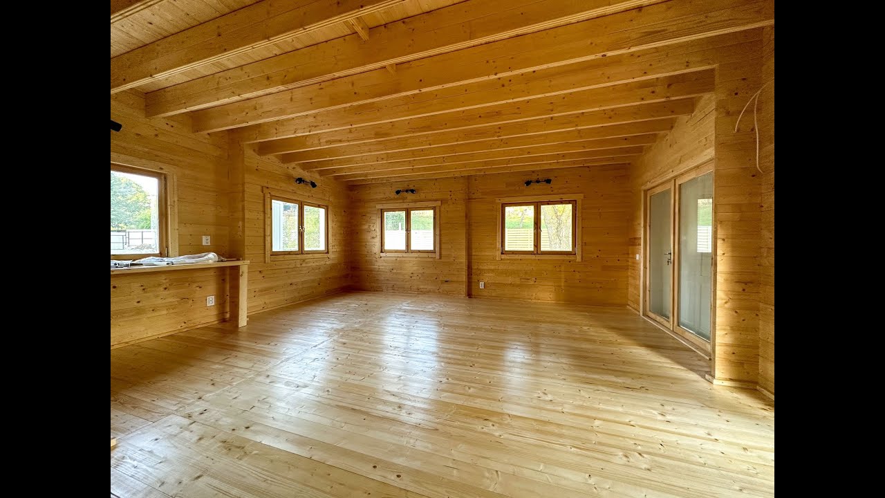 Model Aries | Udis Homes Case din lemn de Pin Nordic - YouTube