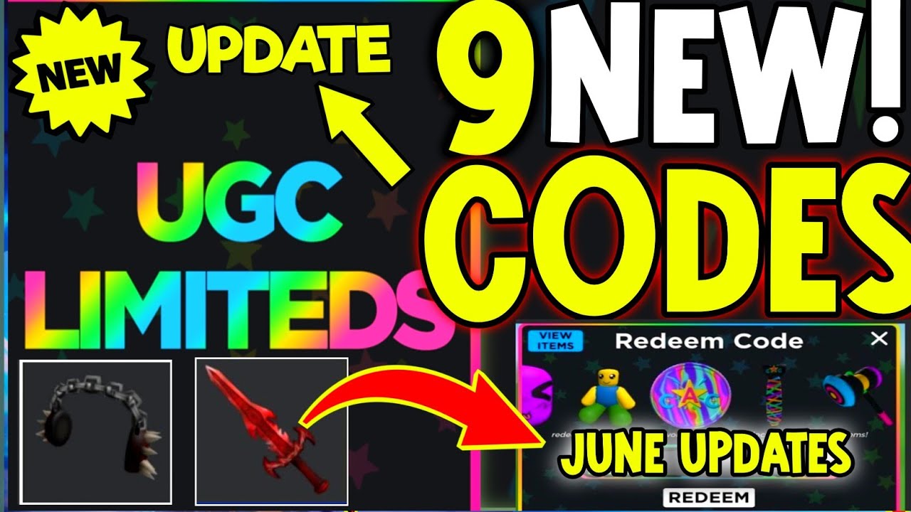💥*Newest! June💥Ugc Limited Codes In June 2024-Codes For Roblox Ugc ...