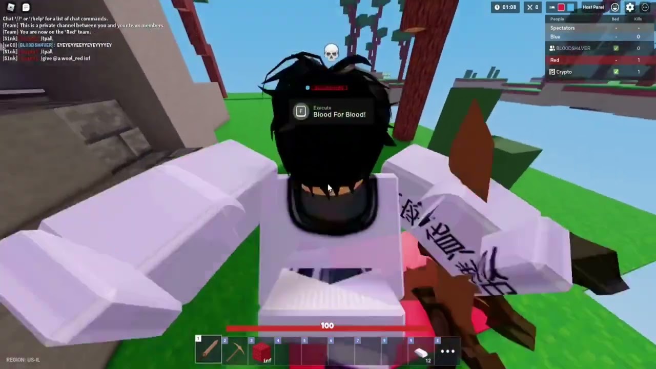 New Bedwars Kit Hannah Youtube