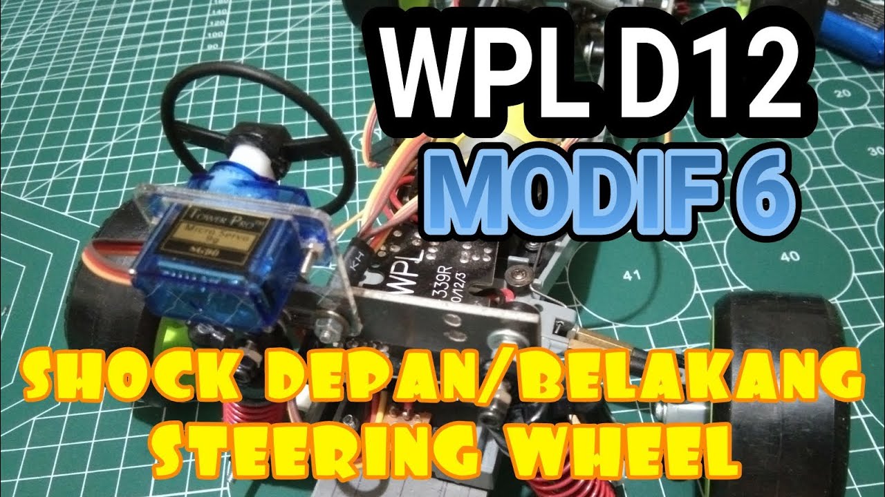 WPL D12 MODIF STANDAR 6 - YouTube