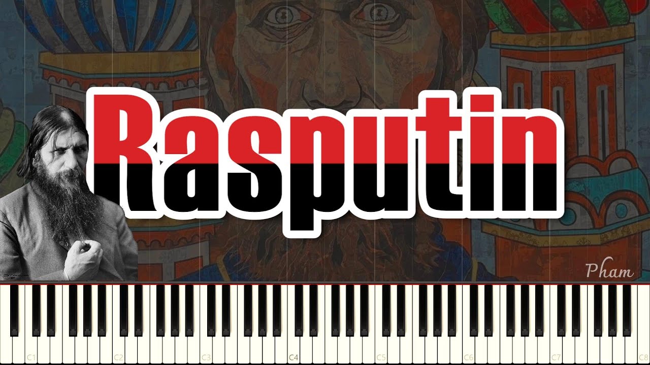 Rasputin - Piano Solo Tutorial! - YouTube