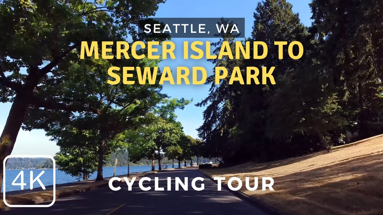 From Mercer Island to Seward Park in Seattle by Bike | I90 Trail & Lake ...