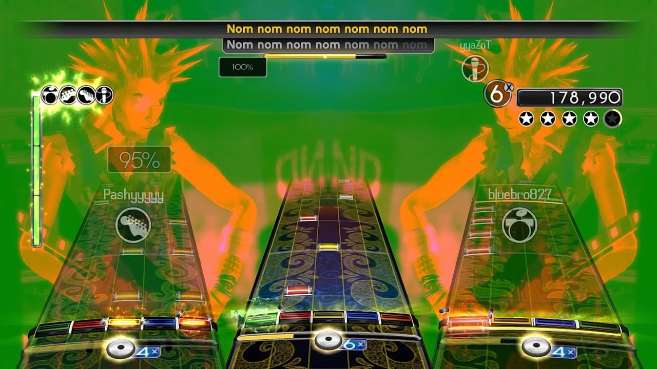 Nom Nom Nom Nom Nom Nom Nom - Parry Gripp FBFC (RBN) Rock Band 2 HD ...