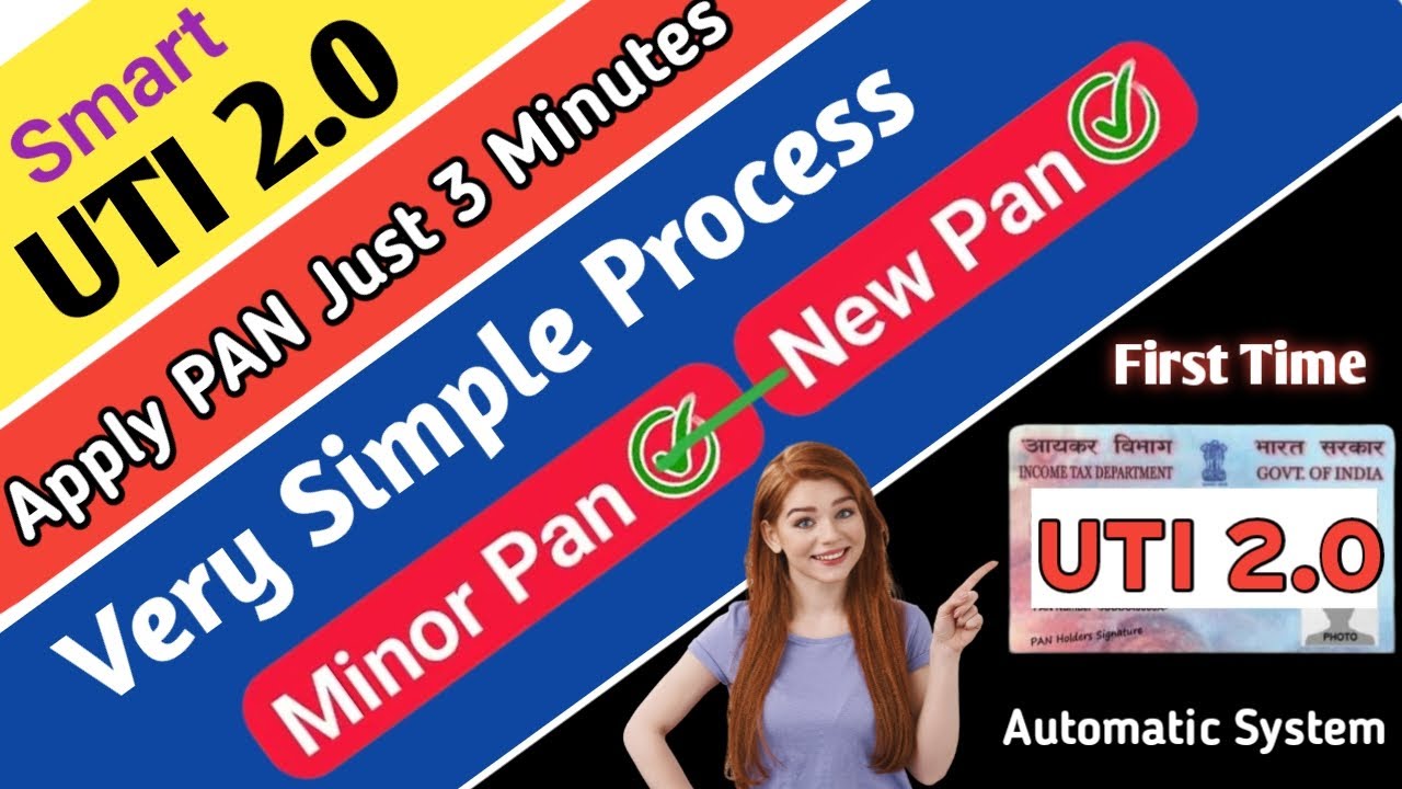 UTI PAN 2.0 PAN APPLY TRAINING VIDEO | UTI NEW PSA 2.0 ID | WITHOUT OTP ...