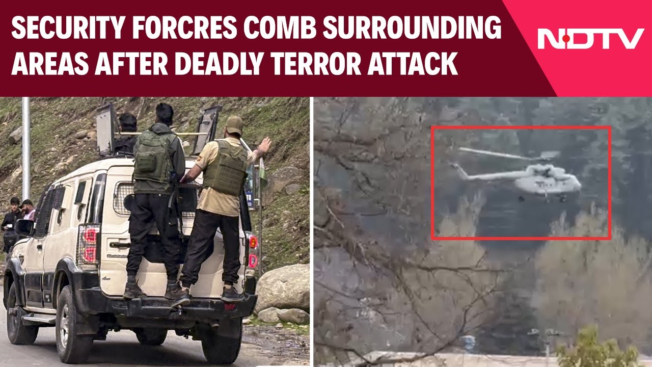 Kashmir Attack Update | Security Forces Comb Surrounding Areas After ...