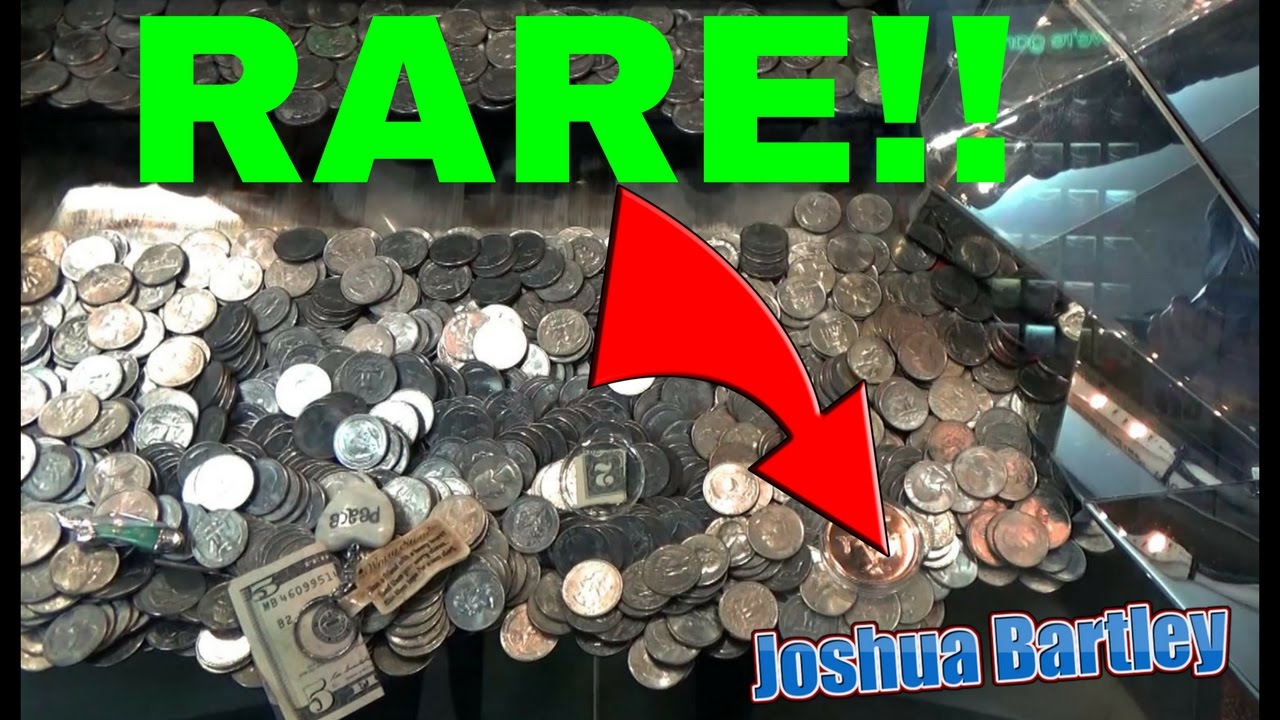 Amazing Rare find Inside Coin Pusher!! | Joshua Bartley - YouTube