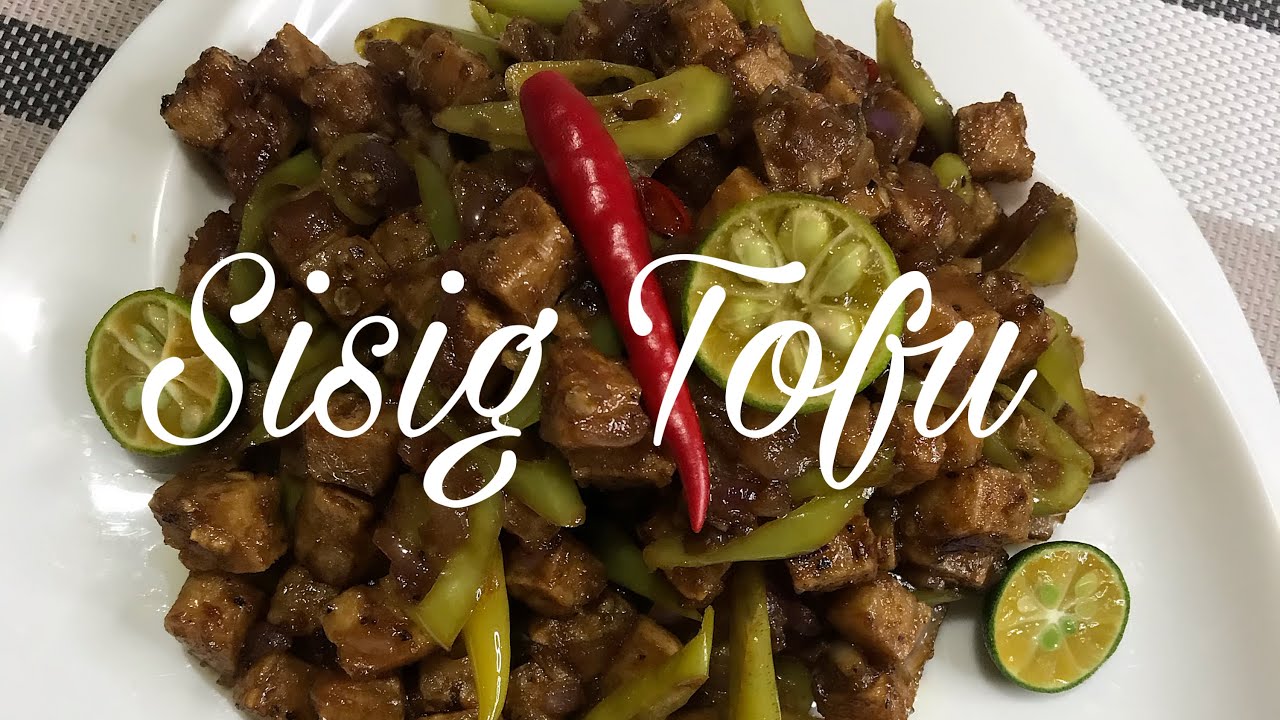 SISIG TOFU | Budget Pulutan Recipes Filipino - YouTube