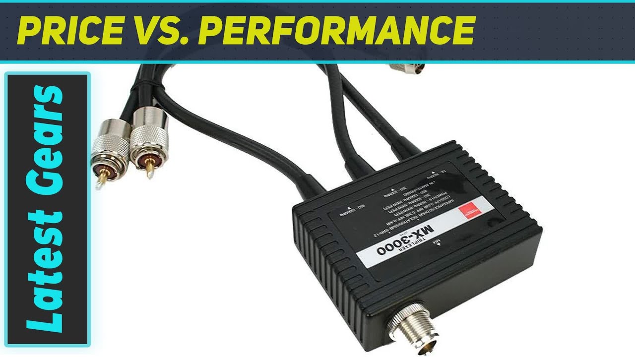 Diamond Antenna MX3000 Triplexer: Unlocking Multi-Band Efficiency - YouTube