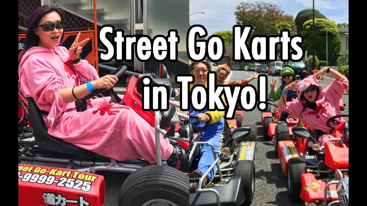 Yaya Han Vlog: MariCar Go Kart Drive through Tokyo! - YouTube