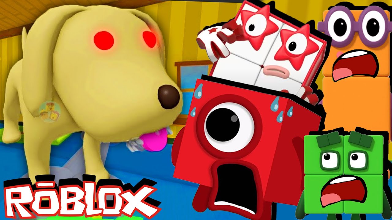 Numberblocks ESCAPE BARKY THE DOG in Roblox - YouTube