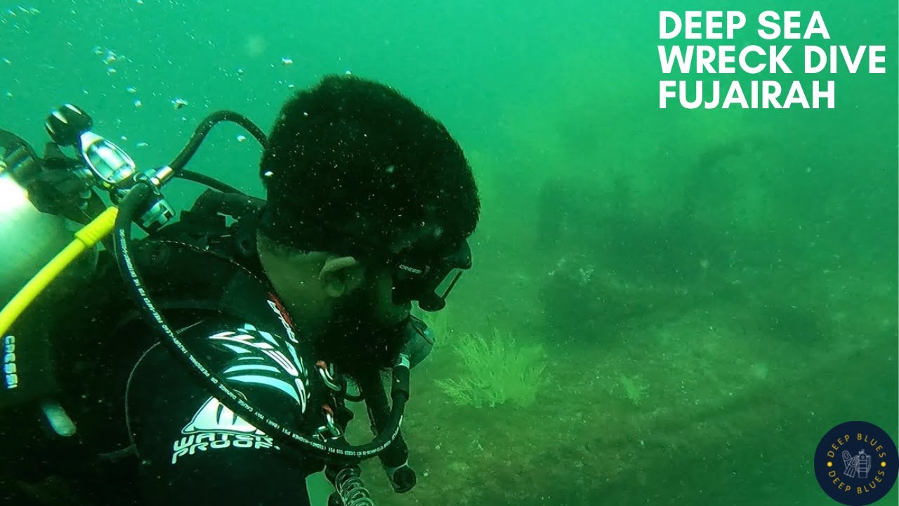 Amazing Deep Sea Ship Wreck Dive - Fujairah, UAE - YouTube