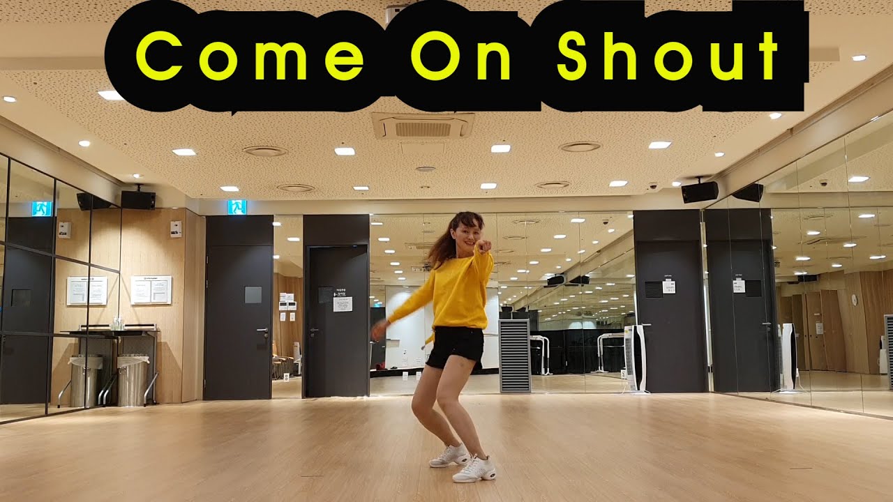 COME ON SHOUT Line dance (Demo&Count)Beginner - YouTube