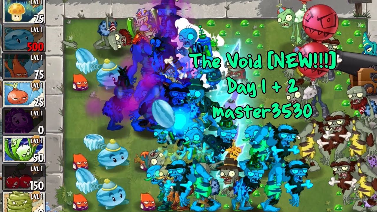 [PvZ 2: The Void] Day 1 & 2 - YouTube