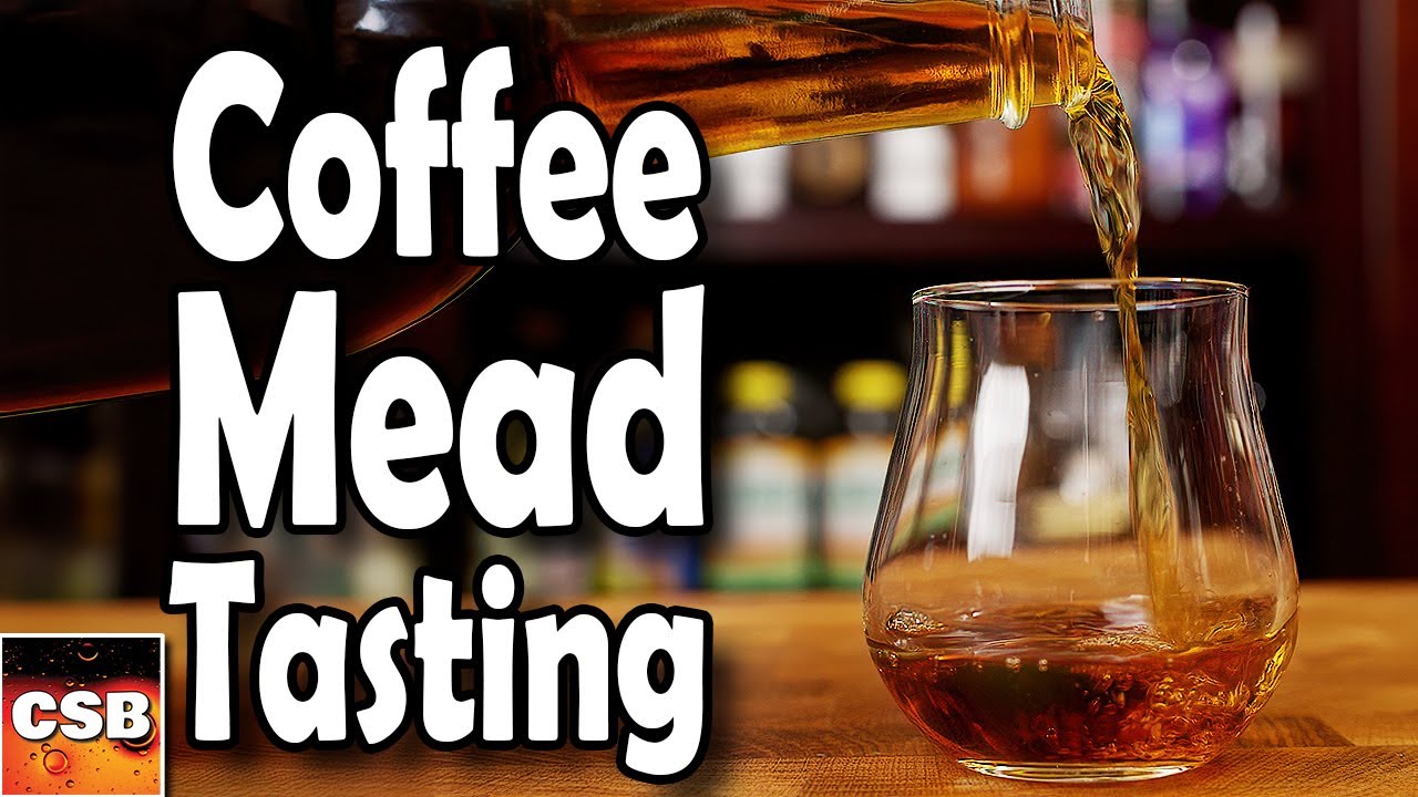 Coffee Mead Tasting - Coffeemel, a Year Aged - YouTube