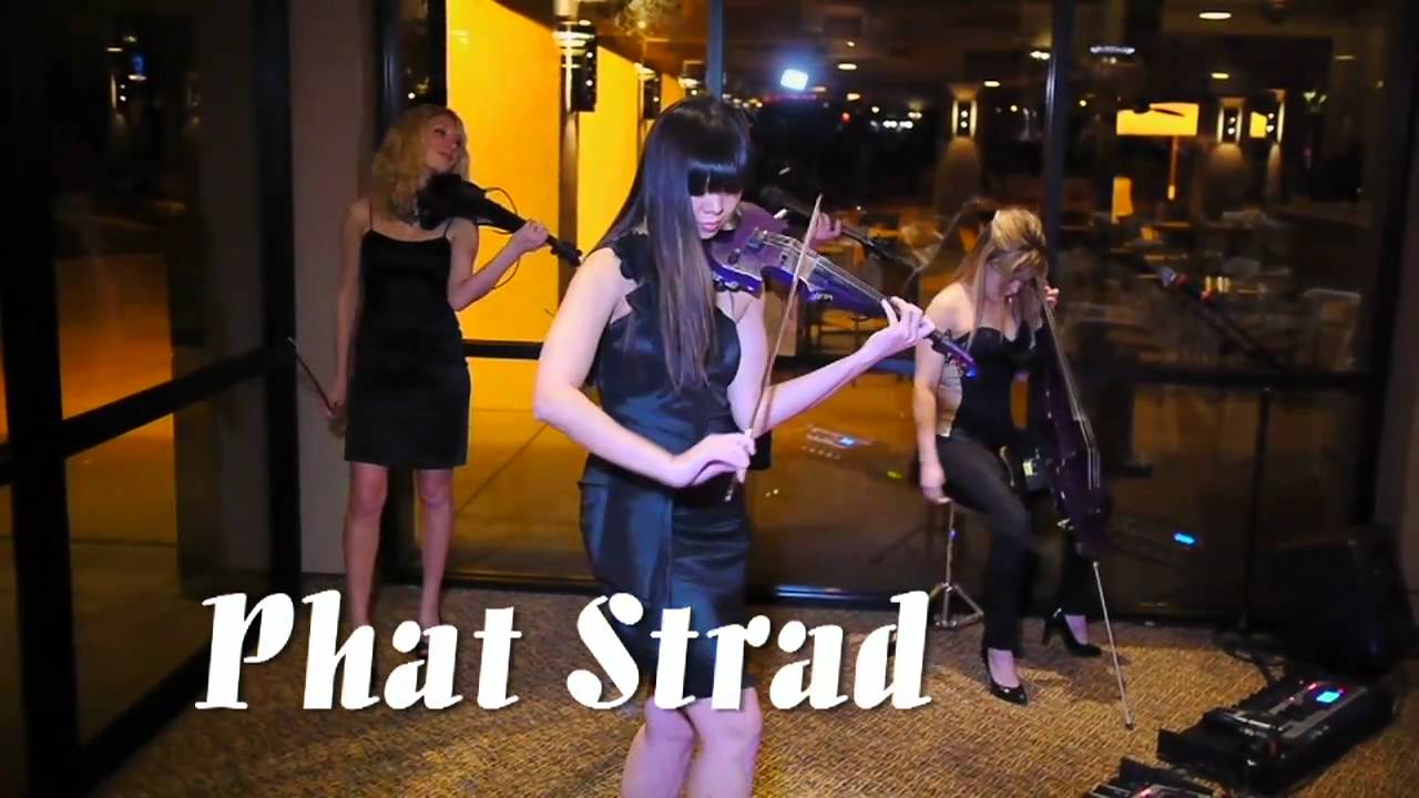 PHAT STRAD Electric String Quartet rocks out 1/13/11 - YouTube Music
